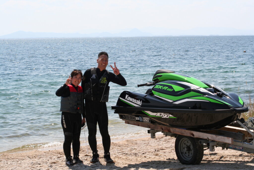 進水式！ | QUICKUP ジェットスキーショップ クイックアップ